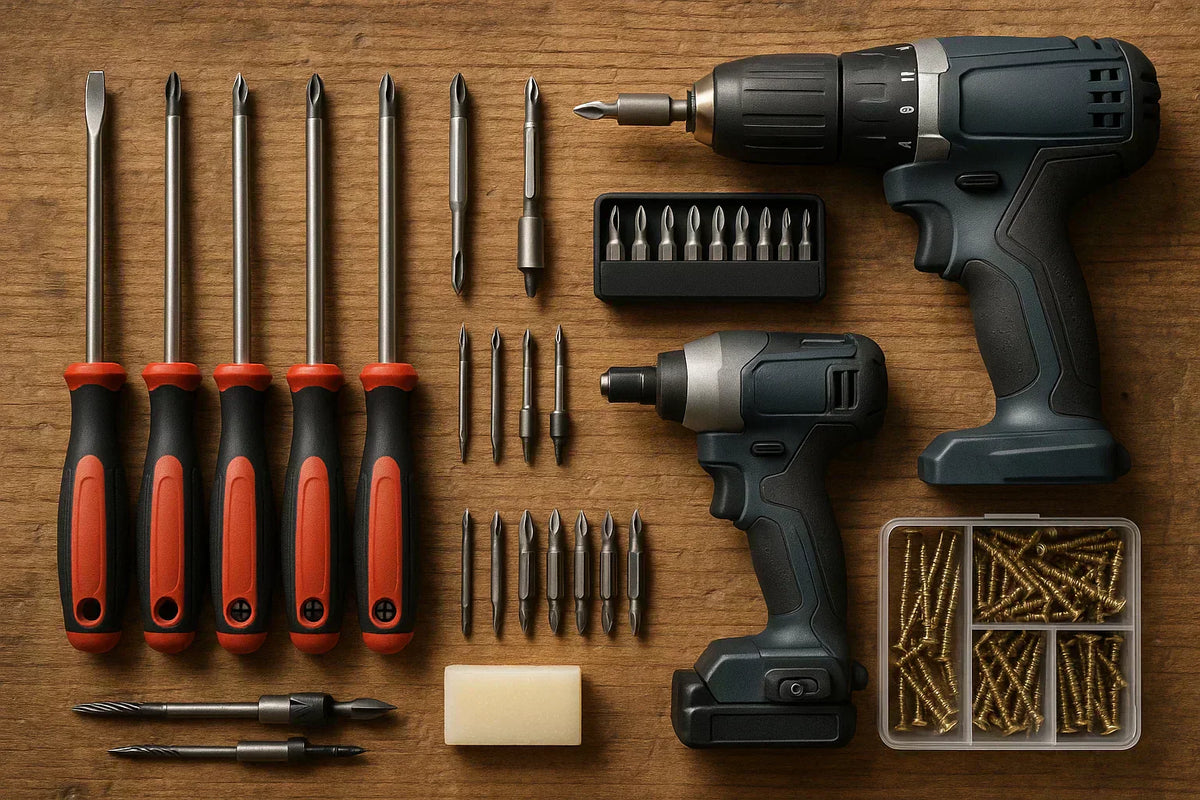 Essential Tools for Working with Wood Screws: A Complete Guide – DIY Refurb