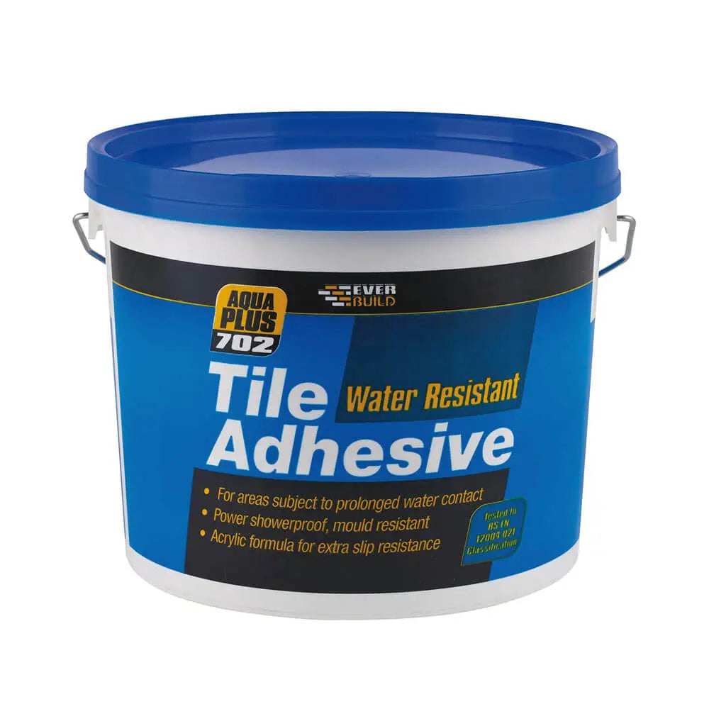 EVERBUILD® 702 Water Resistant Wall Tile Adhesive – DIY Refurb