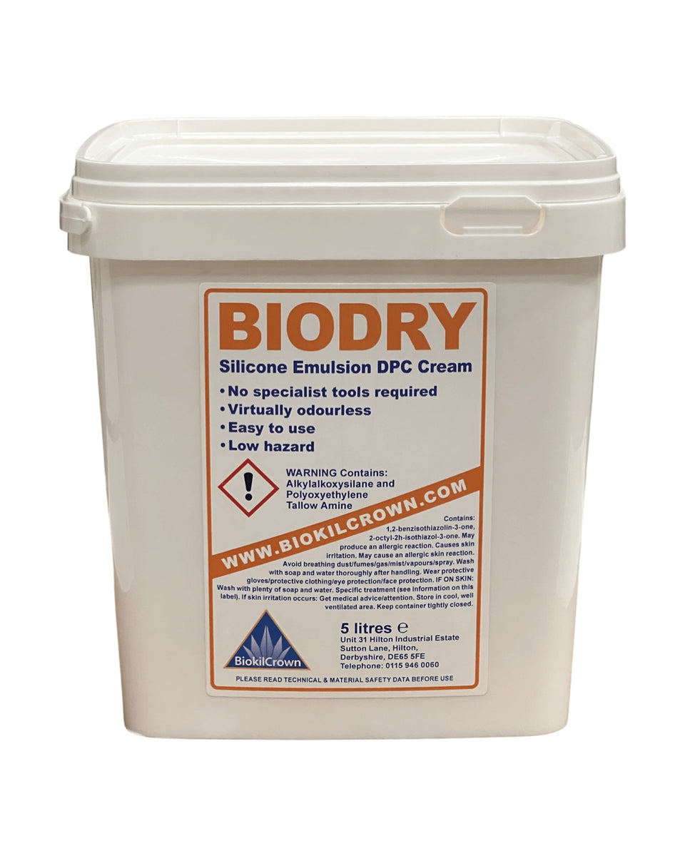 Biodry DPC Cream - 5L - Biokil Crown – DIY Refurb
