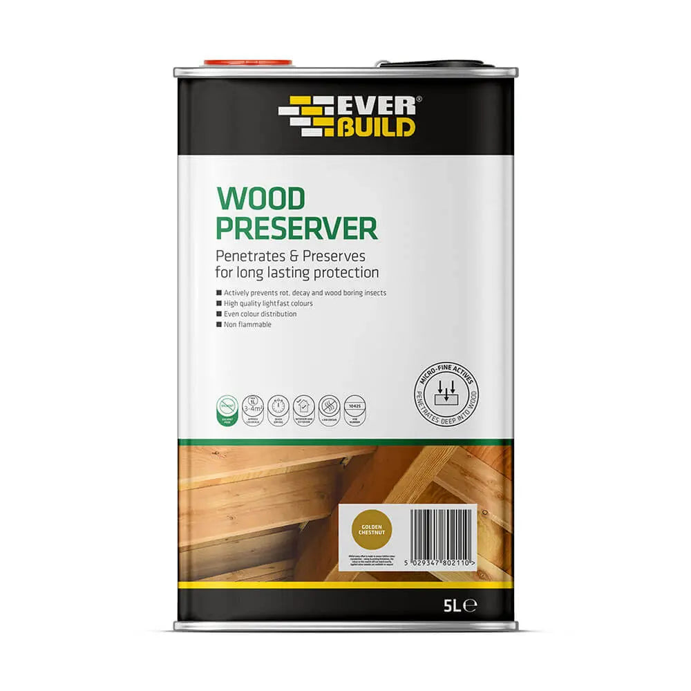 EVERBUILD® Lumberjack® Wood Preserver - Deep-Penetrating Protection ...
