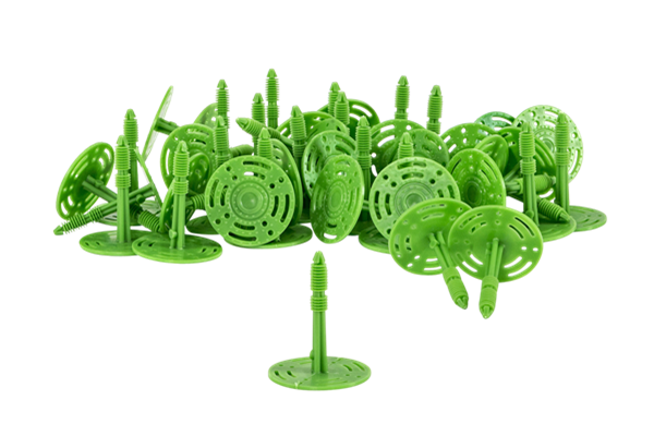 Biokil Crown Membrane Plaster Plugs – 60 mm Green (200‑Pack) – DIY Refurb