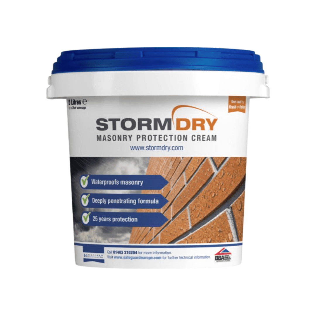 Stormdry Masonry Protection Cream - Breathable Water Repellent for Mas ...